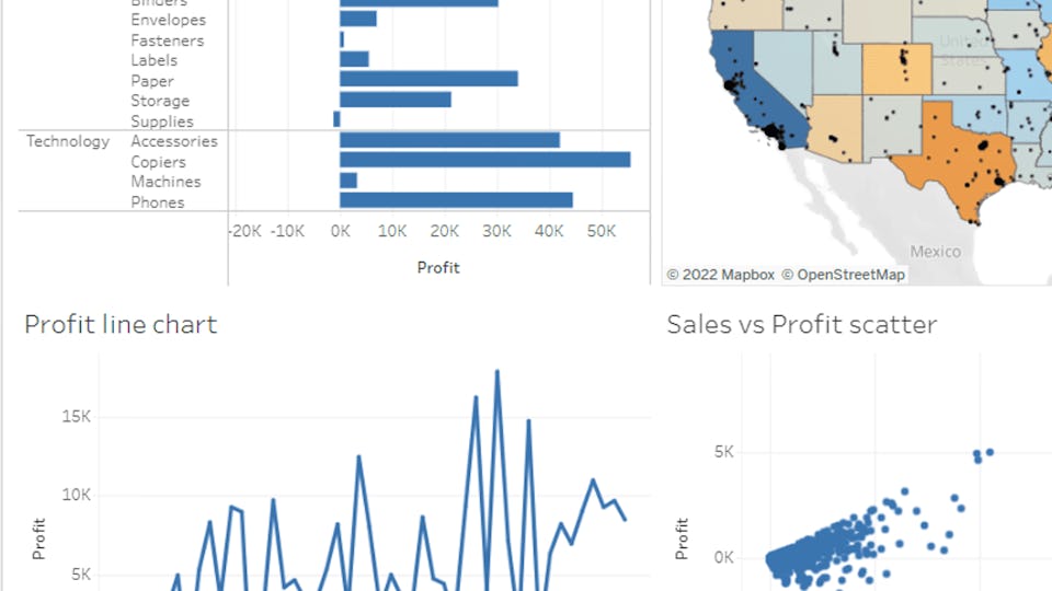 Fundamentals Of Visualization With Tableau Coursera